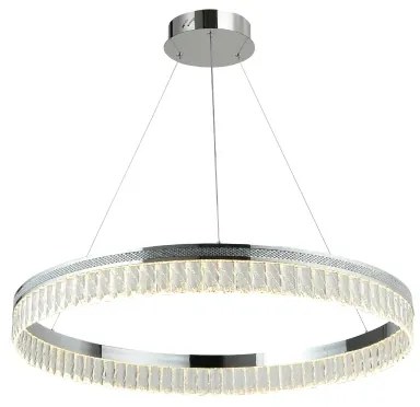 LED Stmívatelný křišťálový lustr na lanku THALIA LED/55W/230V 3000-6000K + DO