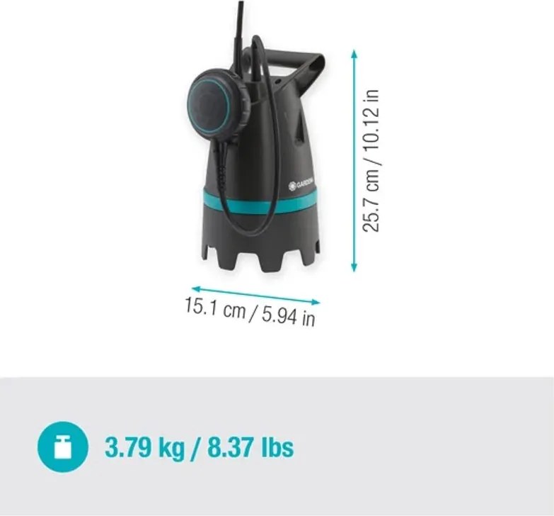 Kalové čerpadlo Gardena 10500 BASIC 9008-47
