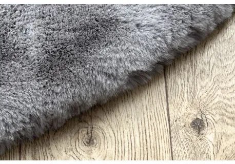 Kusový Kulatý pratelný koberec TEDDY Shaggy, plyšový, velmi tlustý, prot velikost kruh 100 cm | krásné koberce cz