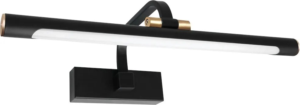Nástěnné LED svítidlo Vinci, 1x LED 12w, 4000k, (fi 40cm), b/g