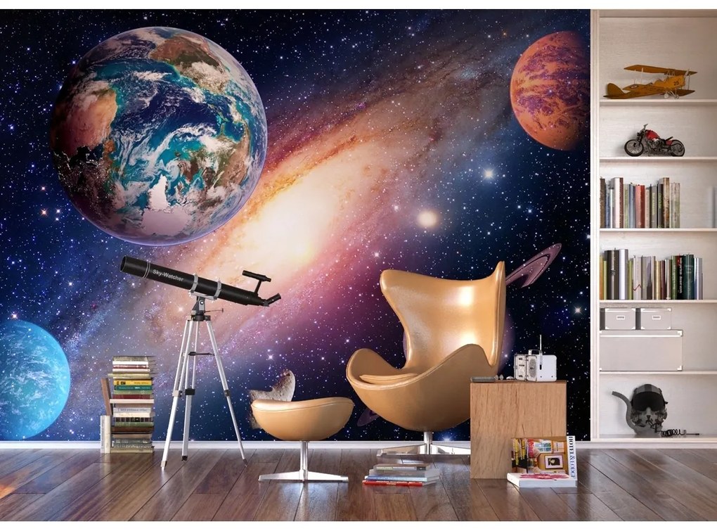 Fototapeta XXL Universe 360 x 270 cm, 4 díly