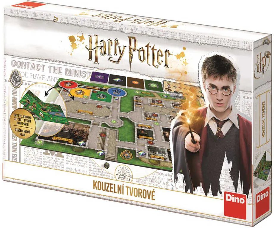 DINO Hra Harry Potter: Kouzelní tvorové *SPOLEČENSKÉ HRY* dn631649