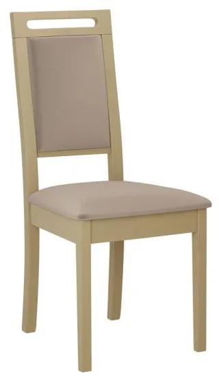 Čalouněná jídelní židle Heven XV, Barva dřeva: černý, Potah: Zetta 300
