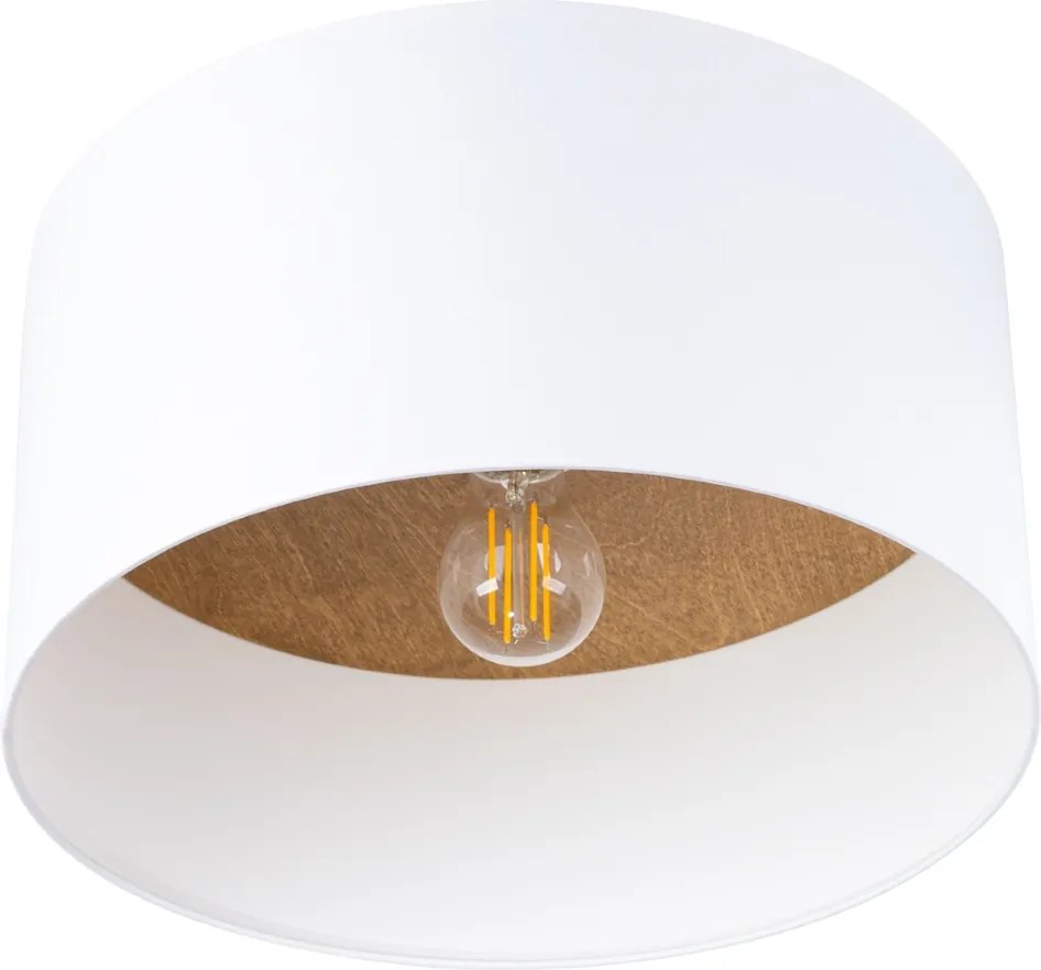 Sollux Lighting Stropní svítidlo TELESTO bílé/světle hnědé