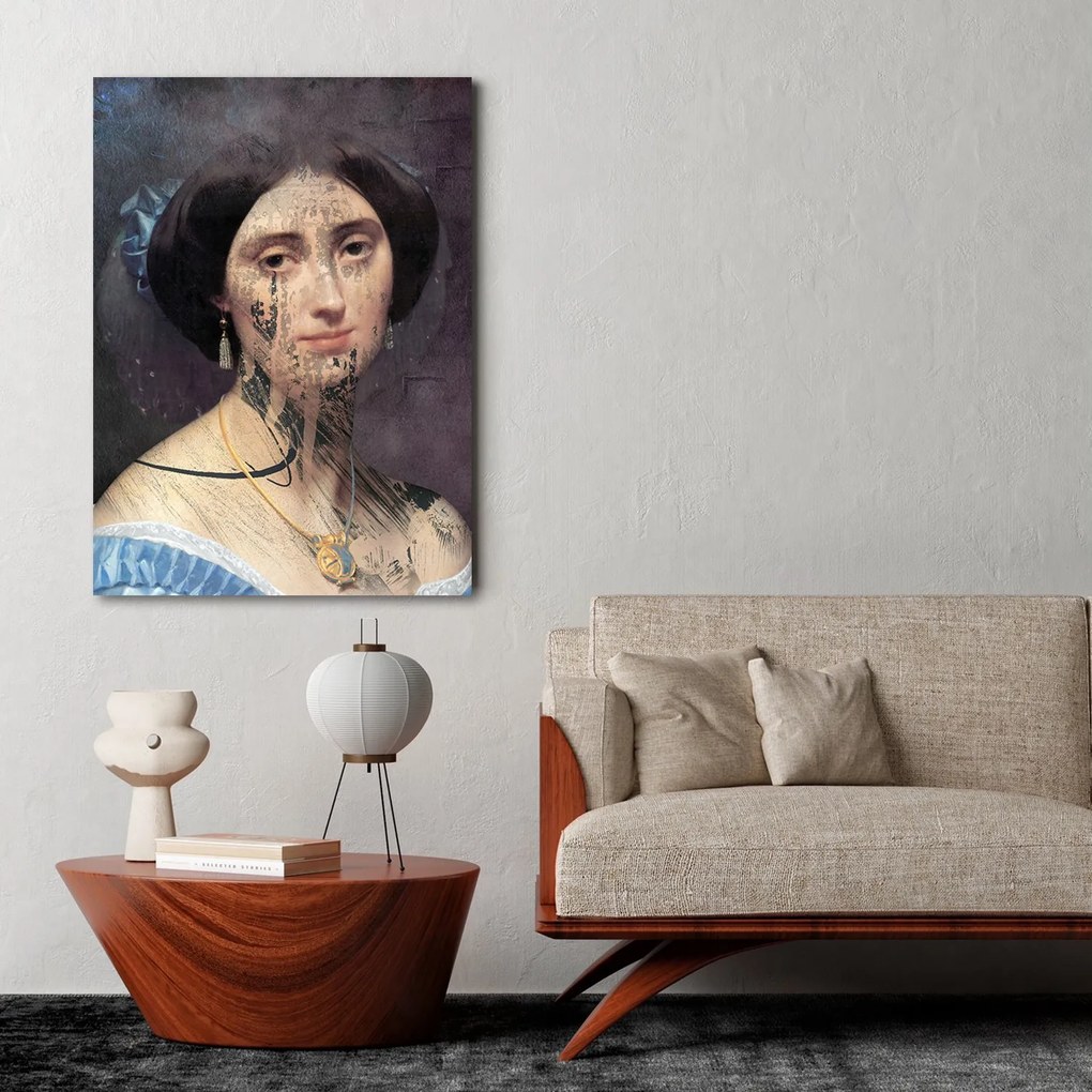 Gario Obraz na plátně Portrét ženy - Jose Luis Guerrero Rozměry: 40 x 60 cm