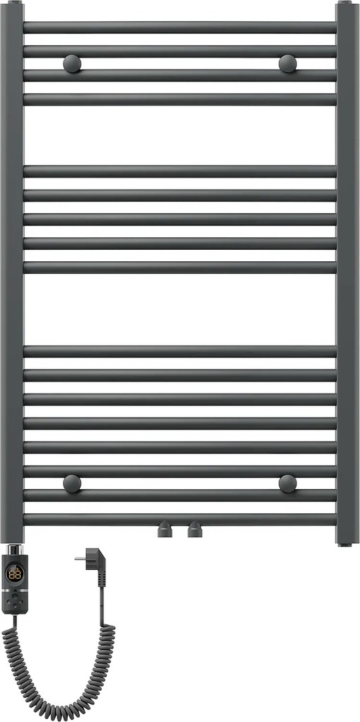 Mexen Ares, elektrické topné těleso 900 x 600 mm, 600 W, antracitová, W102-0900-600-2600-66