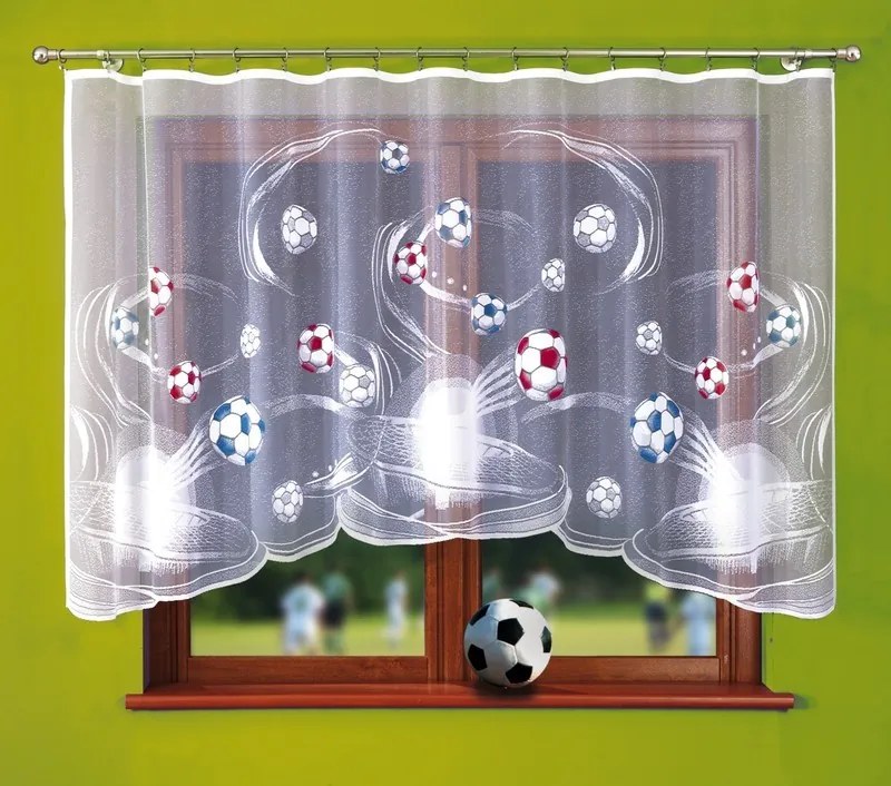 Fotbalová záclona Viktor 300x150cm