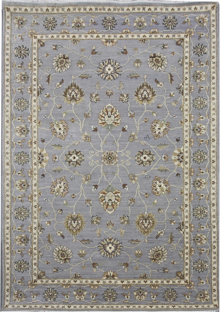 Ručne viazaný kusový koberec Diamond DC-M 2 Light grey / light grey, 245x305, šedá, chodba / predsieň, Diamond Carpets India