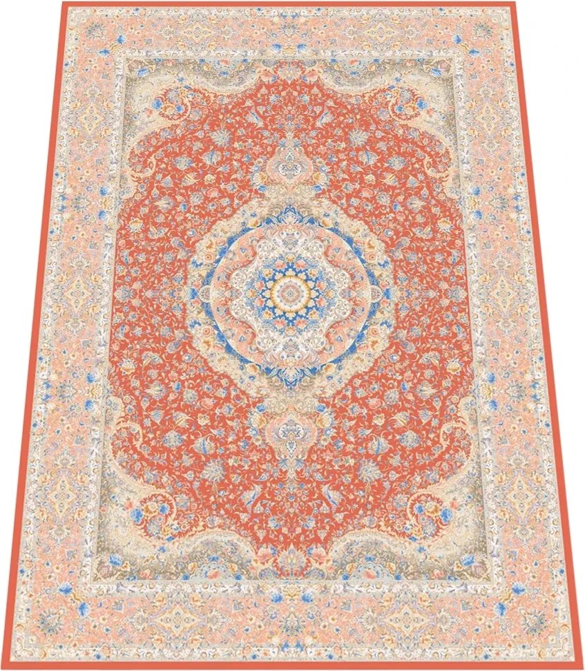 BE Koberec Miras 1200 MADDER RED - červený obdélníkový Rozměr: 150x225 cm