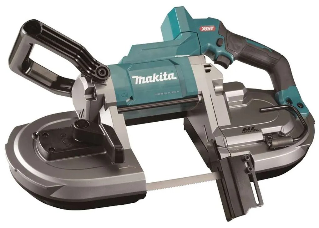 Makita Nářadí - 40V AKU pásová pila, bez baterie a nabíječky PB002GZ
