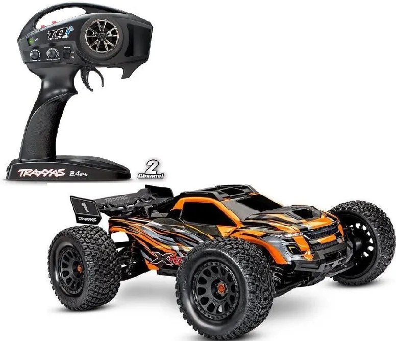 Rc auto traxxas xrt 8s 1:6 4wd tqi rtr oranžová