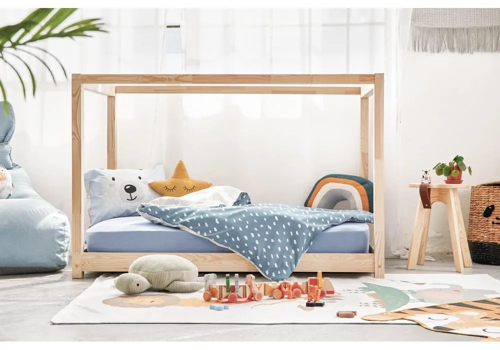 Bavlněné dětské povlečení do postýlky 100x135 cm Bear – Bonami Selection