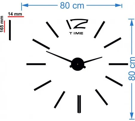 Dřevěné nástěnné hodiny z překližky I SENTOP 12D003 PLYWOOD