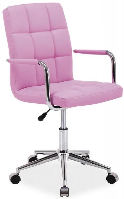 Signal Kancelářská židle Q-022 růžová
