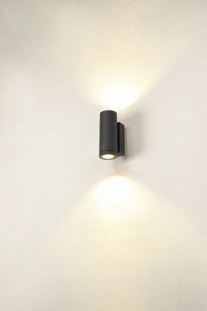 LA 1003424 ENOLA ROUND UP/DOWN S Outdoor, nástěnné LED svítidlo, antracitové - BIG WHITE (SLV)