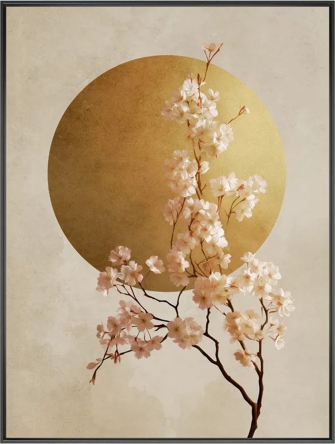 Tištěný obraz s rámem 60x80 cm Cherry Blossoms – Styler