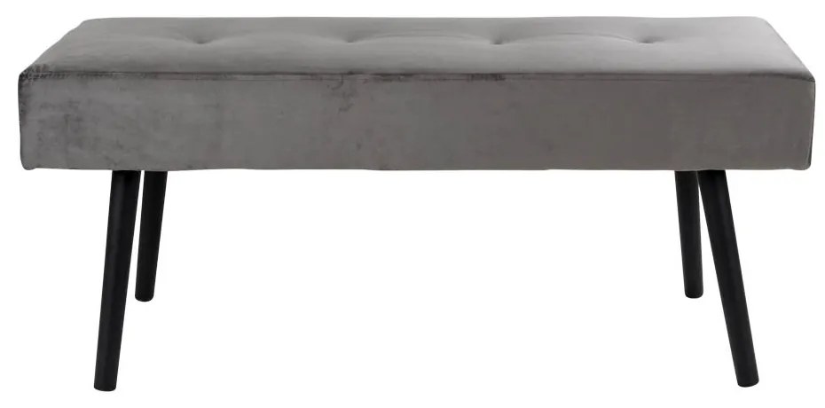 Sametová lavice Skiby 35 × 100 × 44 cm