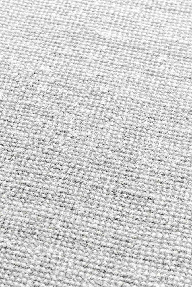 Světle šedý oboustranný/ručně tkaný jutový koberec 60x90 cm Bouclé Jaipur – Hanse Home