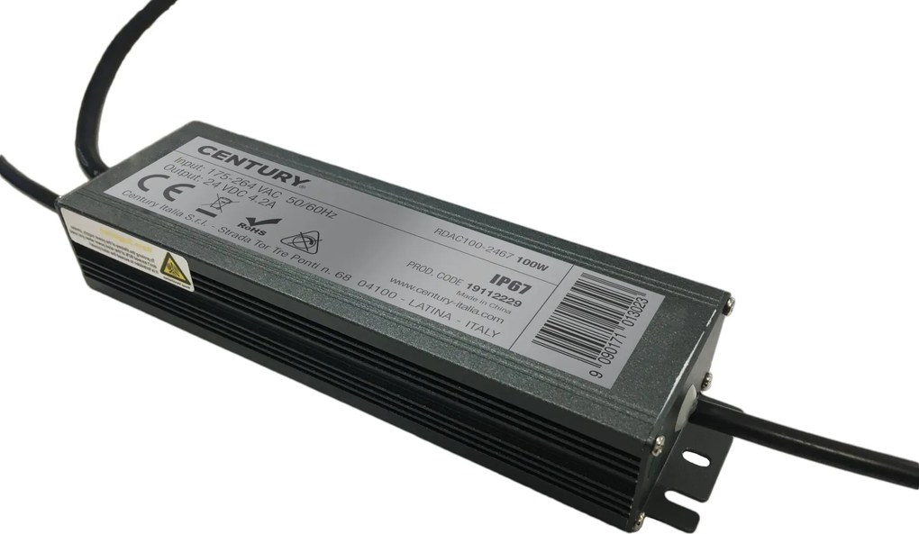 CEN RDAC100-2467 SPARE PART STRIP LED DRIVER 100W IP67 - CENTURY
