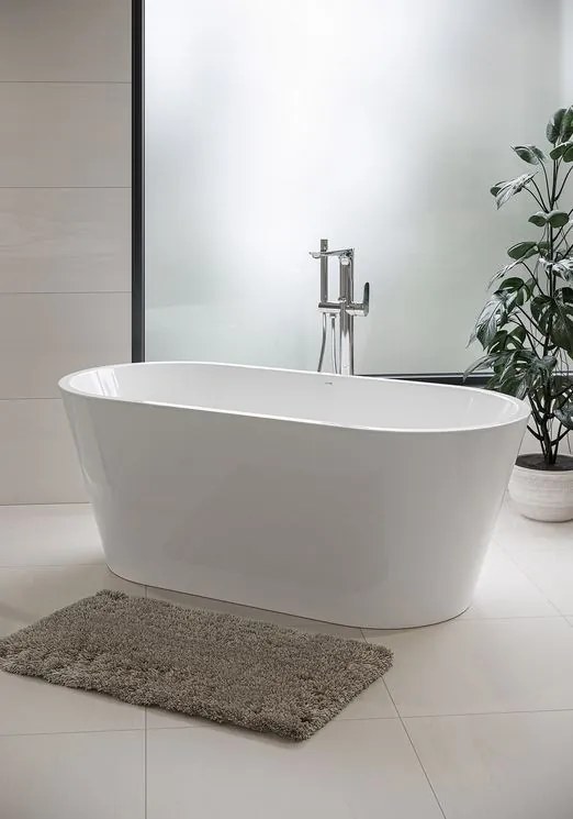Cersanit - Volně stojící akrylátová vana OVAL Crea 162 x 72 cm, S301-300