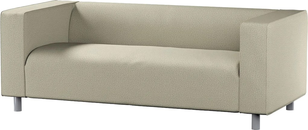 Potah na pohovku IKEA Klippan 2-místná barva béžová látka pletený vzor