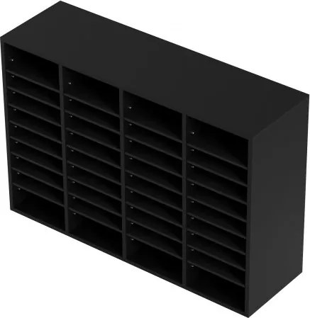 Organizér na dřevěnou literaturu, 36 přihrádek