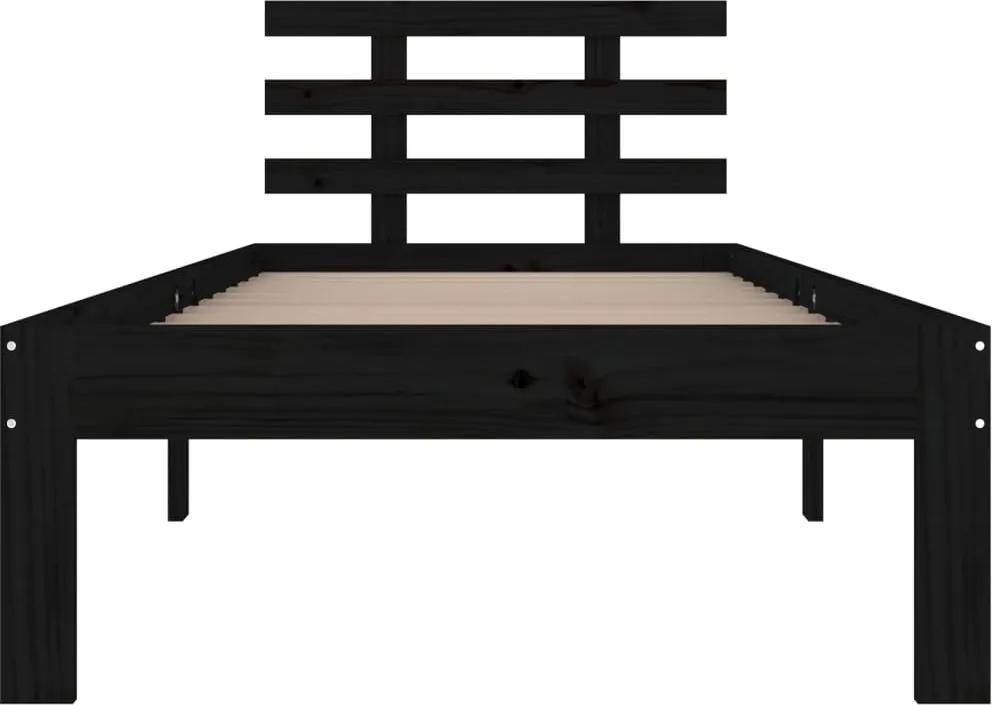 vidaXL Rám postele masivní dřevo 100 x 200 cm [814748] Barva: Hnědá
