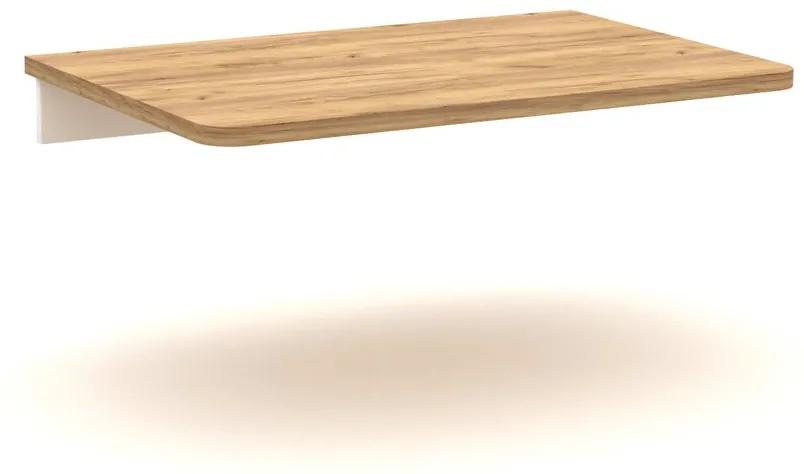 Bradop Jídelní stůl VOJTĚCH 90x60 sklápěcí S134 | Provedení: H - Hnědá