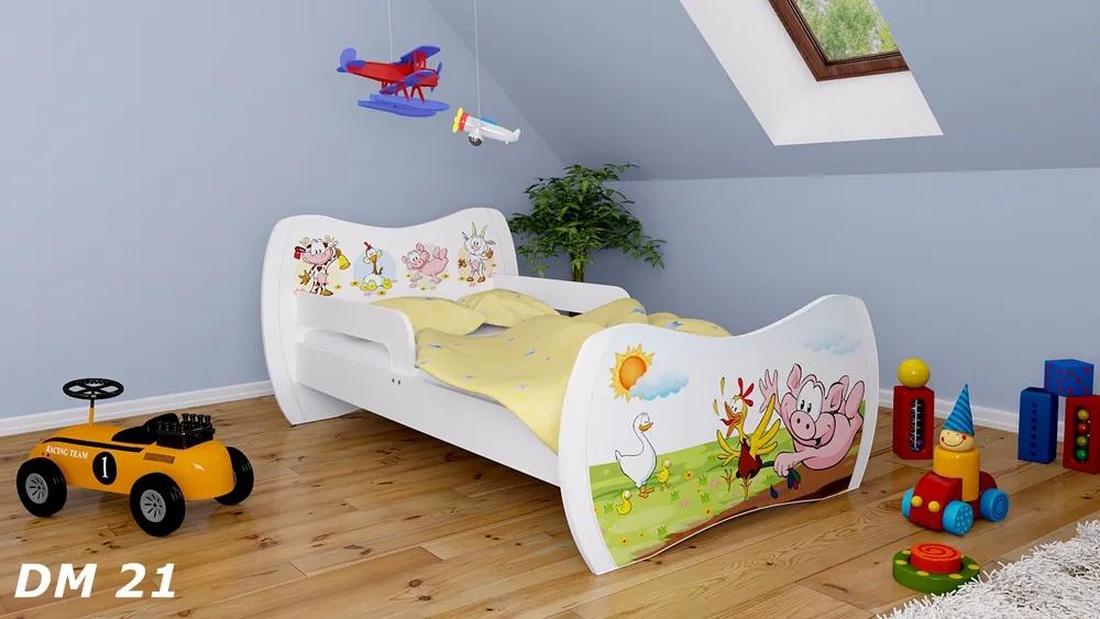 Dětská postel Dream vzor 21 180x90 cm