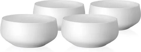 Crystalex 4dílná sada misek Mini Bowls White, 95 ml