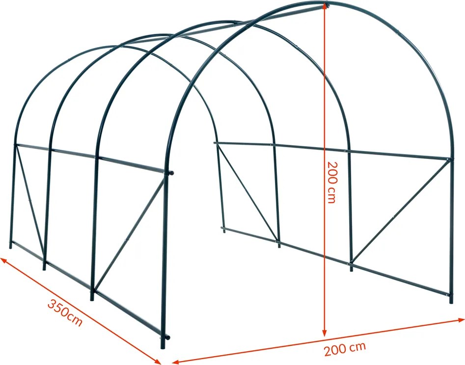 Deuba Fóliovník 350x200x200 cm