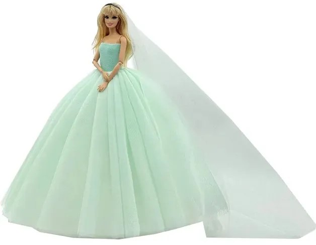 Šatičky  a botičky pro panenky Barbie (30 cm) Barva: M