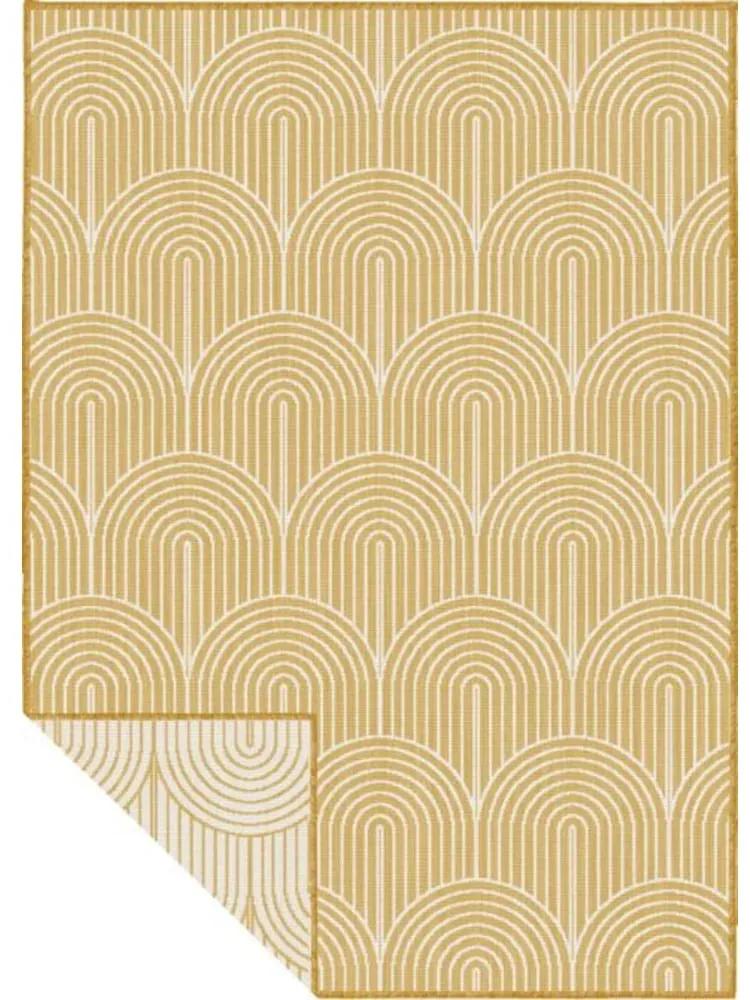 Okrově žlutý venkovní koberec 80x150 cm Pangli Ochre – Hanse Home