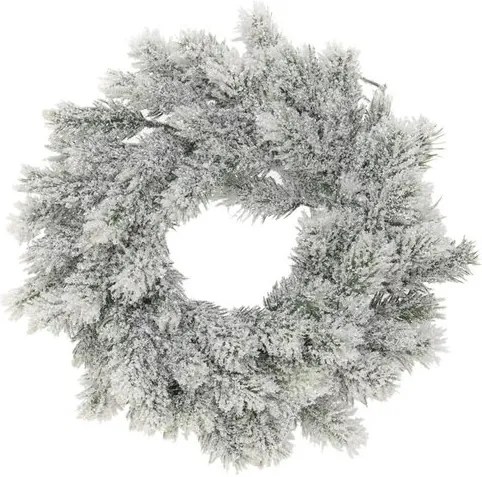 Vánoční věnec Leverano šedá, pr. 35 cm