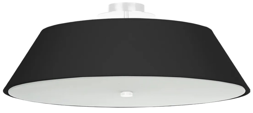 Sollux Lighting Stropní svítidlo VEGA 60 černé