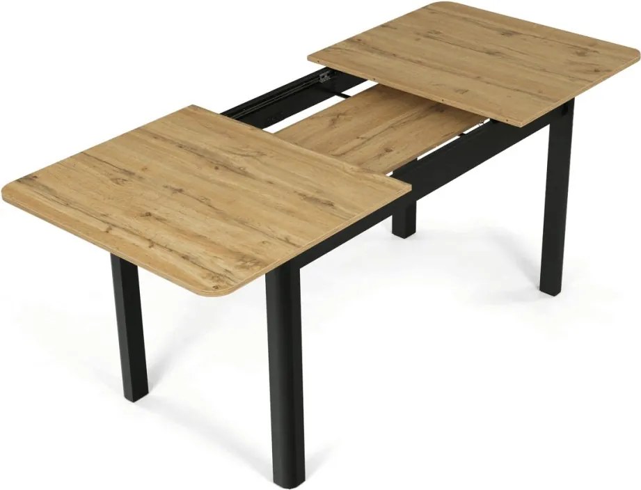 Jídelní stůl rozkládací 180x80cm AT-3001 OAK, mdf, divoký dub