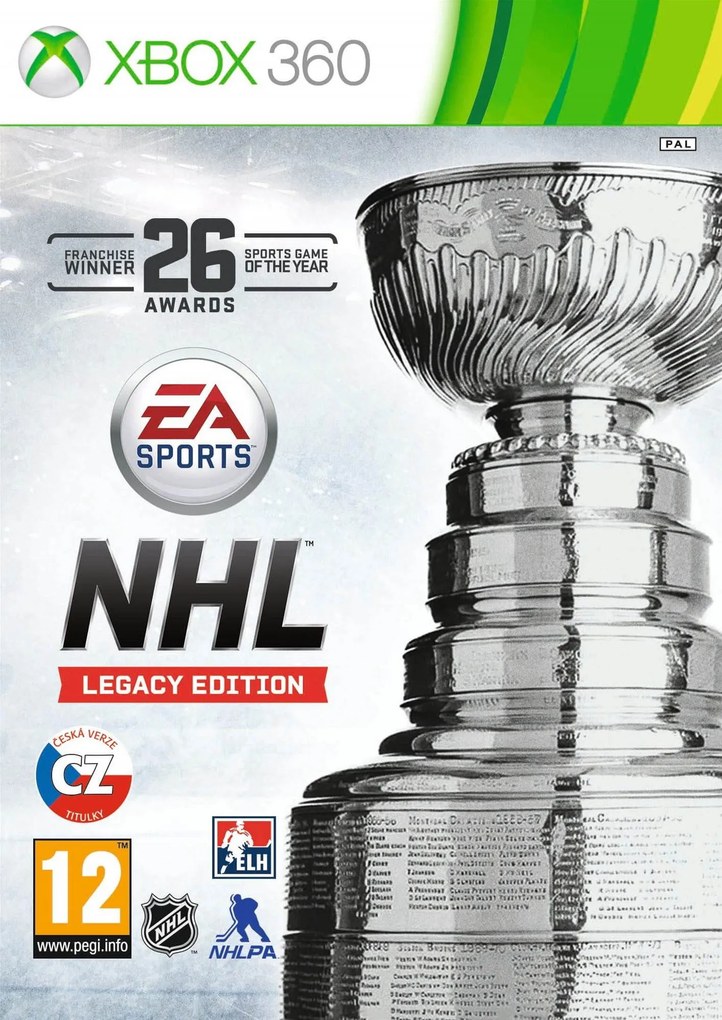 Hra na konzoli nhl 16 legacy edition - xbox 360