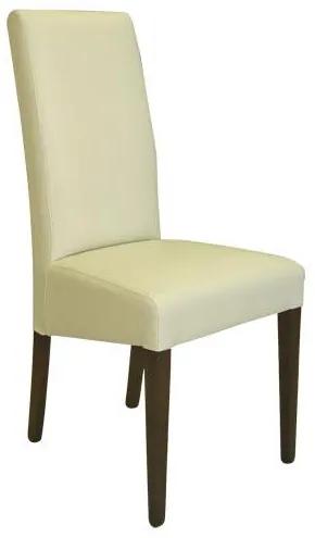 Furniture-nabytek - Čalouněná masivní židle - ekokůže - Joti