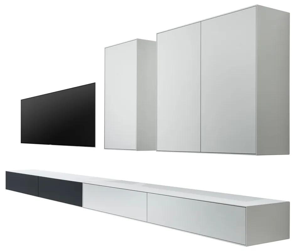 Černo-bílá sestava TV stolku a 2 komod Edge by Hammel - Hammel Furniture