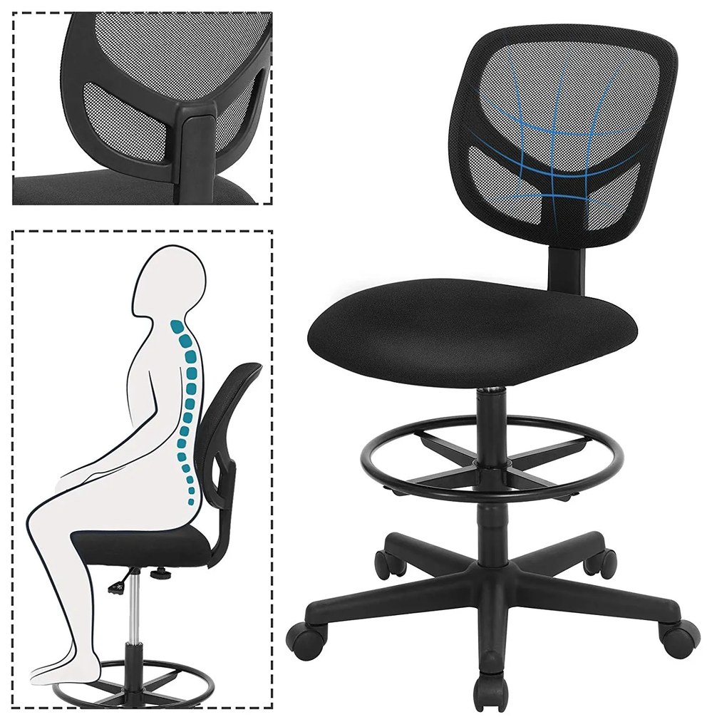 Kancelářská židle Banmor černá