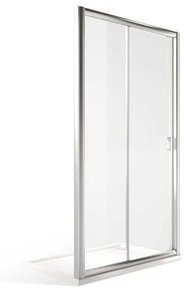 ROSS - XXL ROSS posuvné sprchové dveře čiré bezpečnostní sklo 6 mm úpravou NANOGLASS Rozměr: 130 cm 547-1300000-00-02