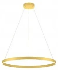 Závěsné led svítidlo Redo Febe Barva: Matt Gold 3000K, Ø - Průměr: 80 cm