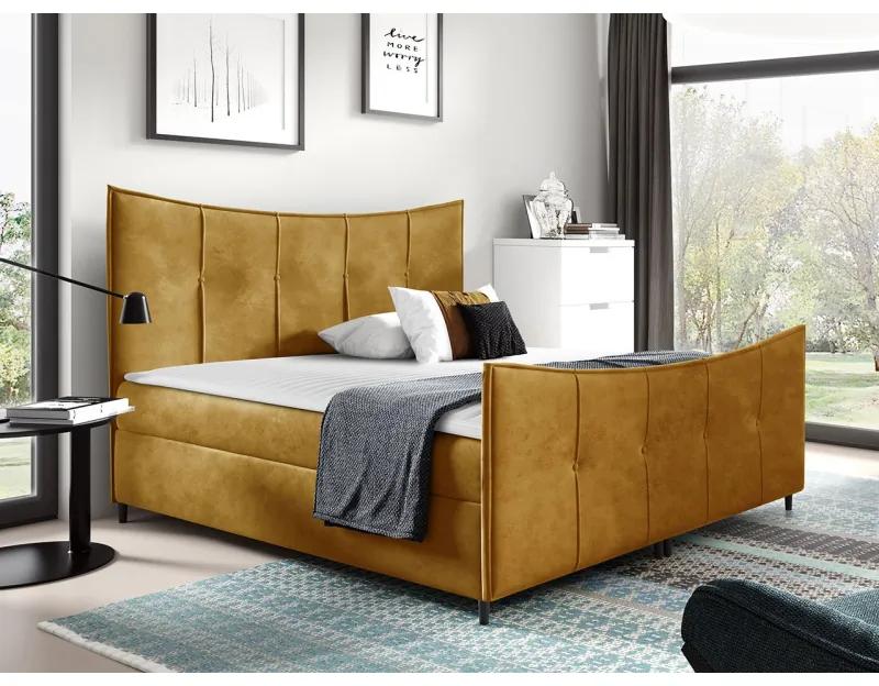 Kontinentální postel Wacjo Lux, Rozměr postele: 120x200, Barva:: Fresh 09