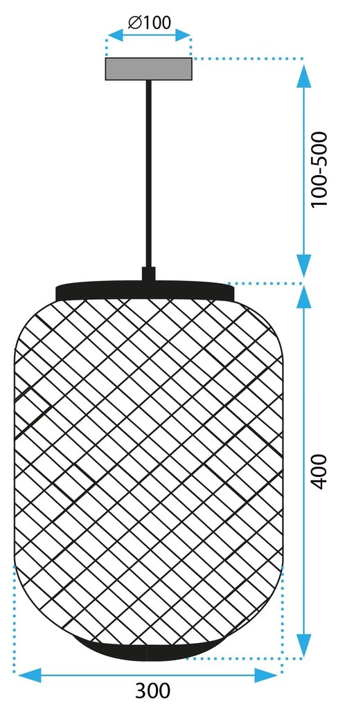 Toolight Stropní svítidlo APP1312-1CP