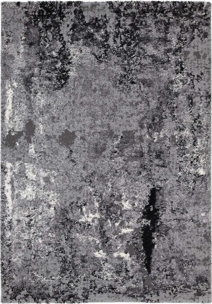 XXXLutz TKANÝ KOBEREC, 120/170 cm šedá, světle šedá, tmavě šedá Novel - Tkané koberce - 007946008060