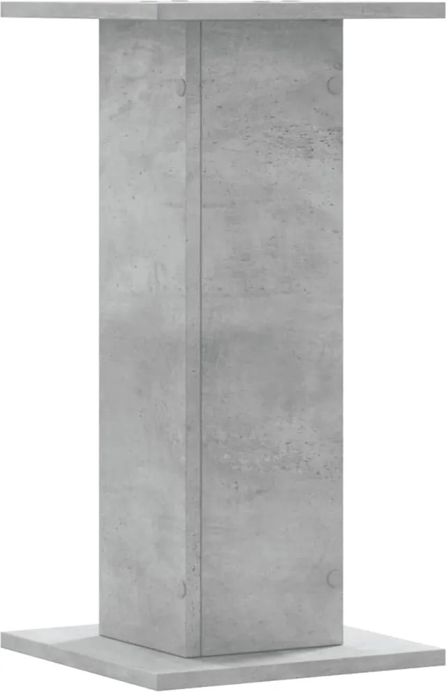 Stojany na rostliny 2 ks betonově šedé 30 x 30 x 60 cm kompozit 3307858