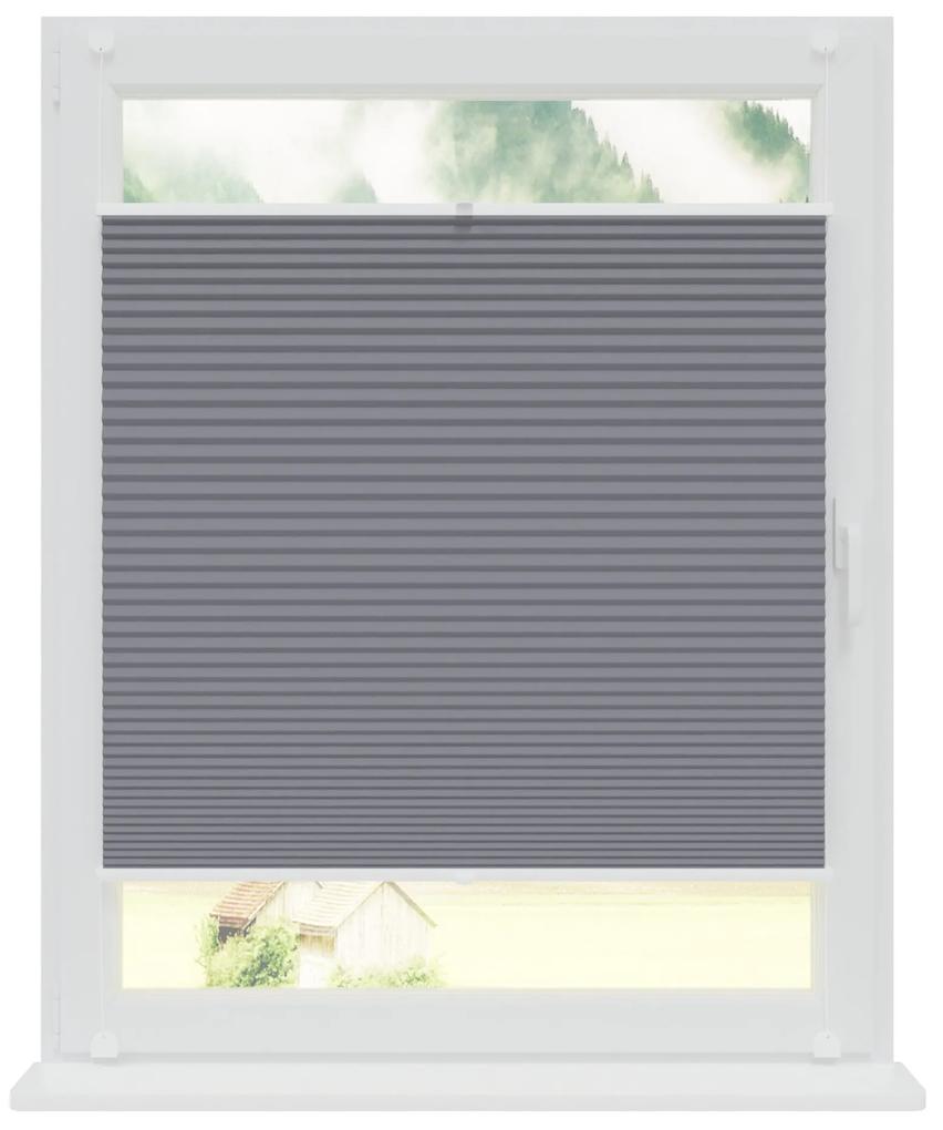 Plisa Plisovaná Roleta voštinová Grey 56 cm x volitelná výška