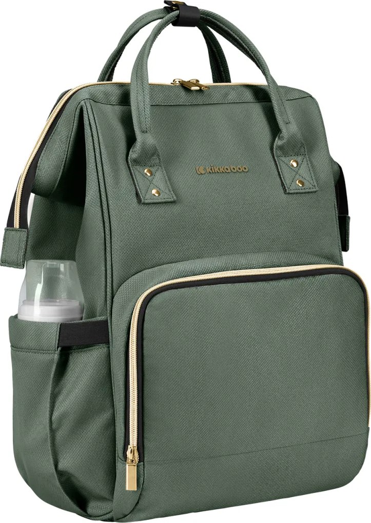 KikkaBoo Přebalovací batoh Siena Army Green