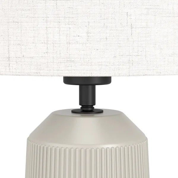 Eglo 900823 - Stolní lampa CAPALBIO 1xE27/40W/230V krémová