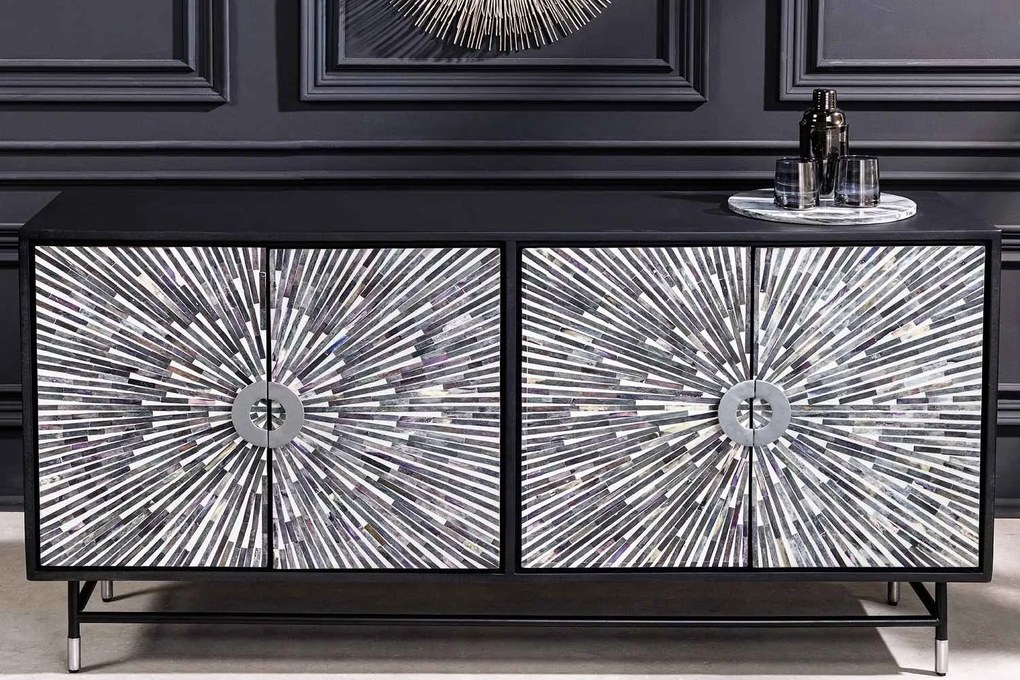 Designová komoda Santuzza 160 cm vícebarevná
